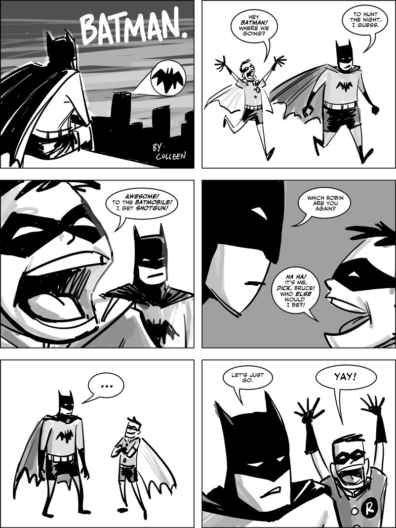Colleen Coover Batman Short : r/batman