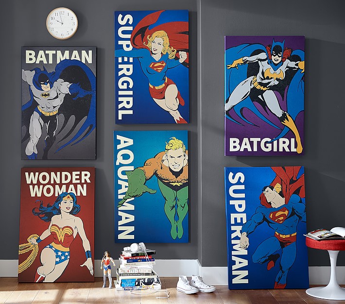 Pottery Barn Offers New Bedroom Set Featuring DC Heroes - The Batman ...