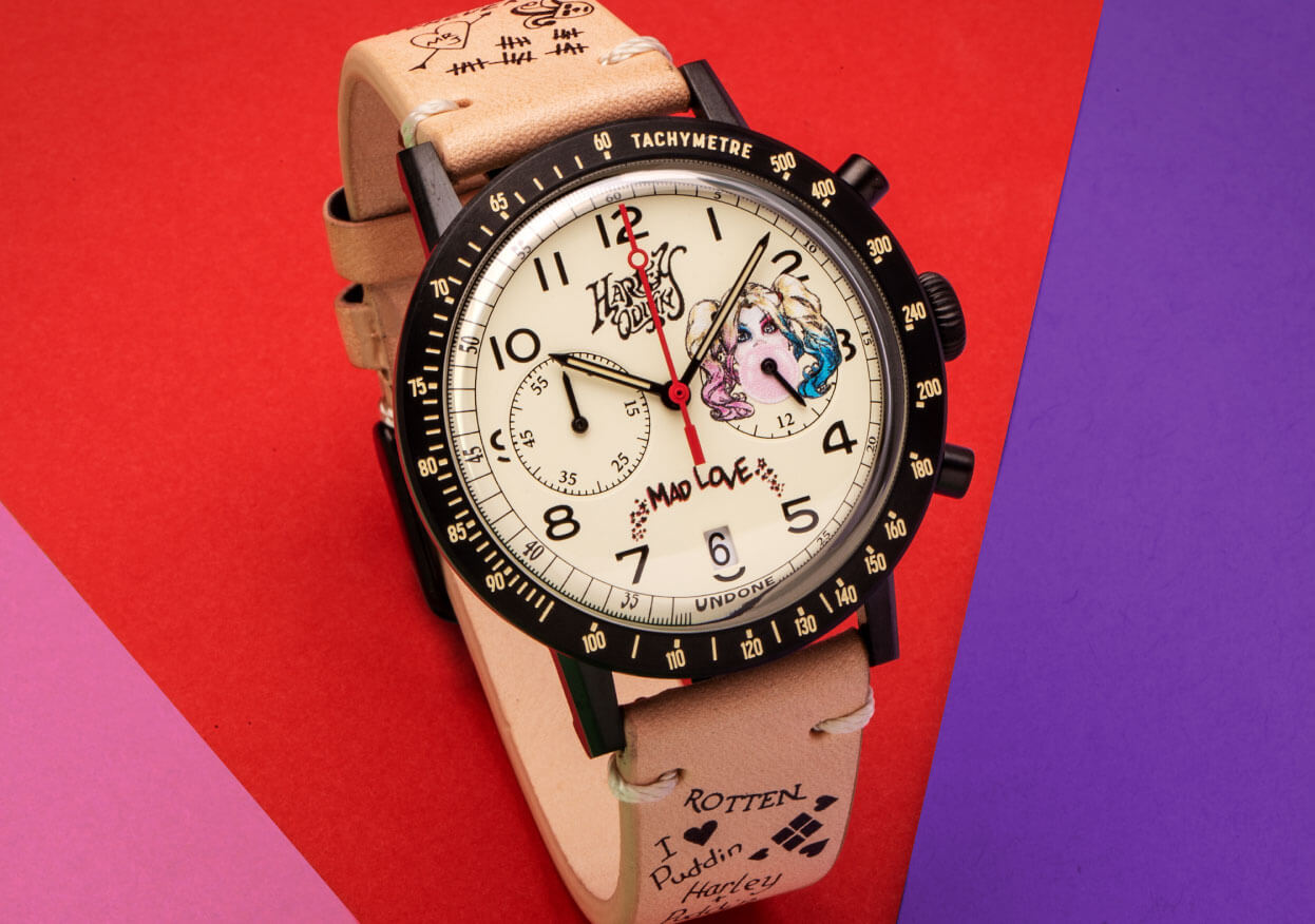 Preview: Undone Limited Edition Joker and Harley Quinn Watches - The ...