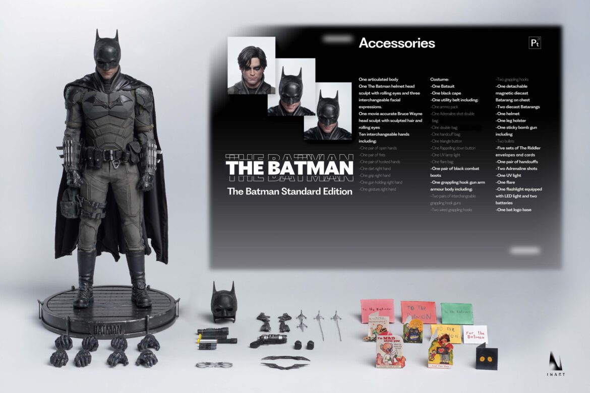 Preview: Queen Studios The Batman and Bruce Wayne Figures - The Batman ...