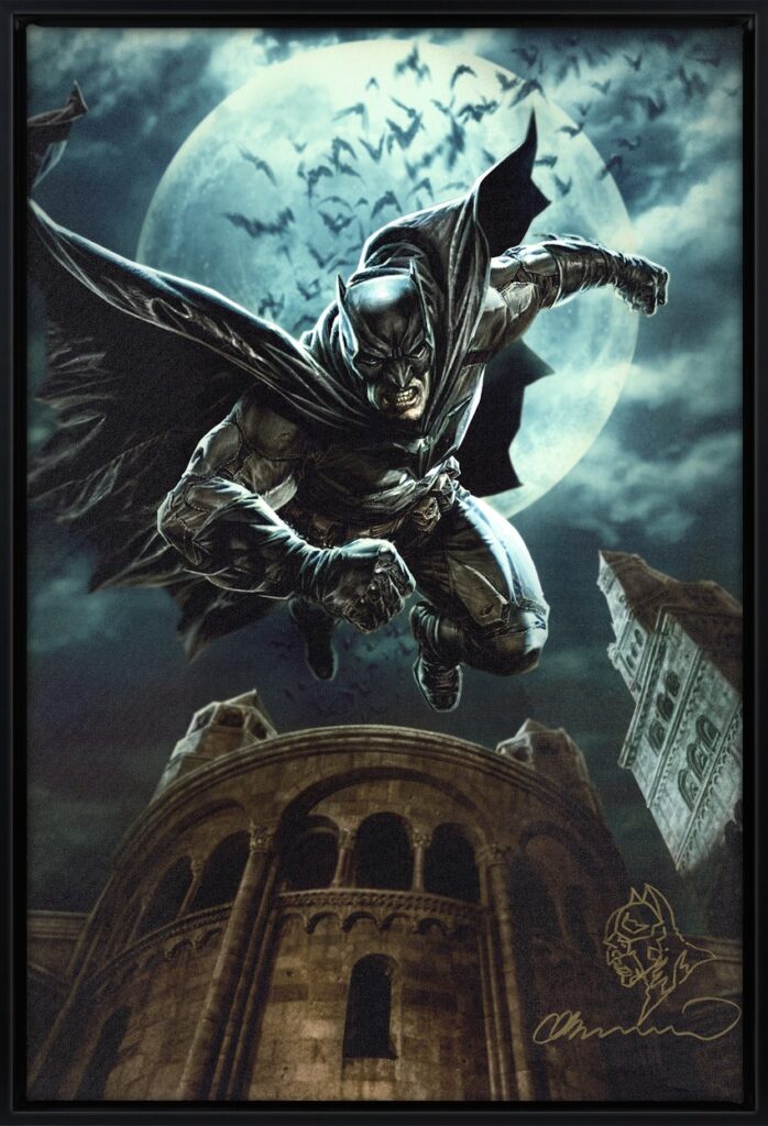 Preview: Clampett Studio Lee Bermejo Batman #1 Print - The Batman Universe